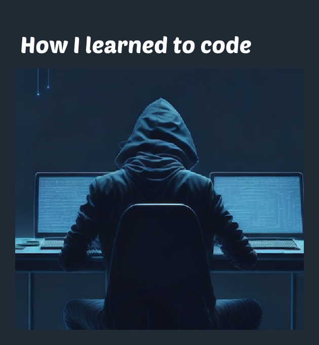 How I learned to code