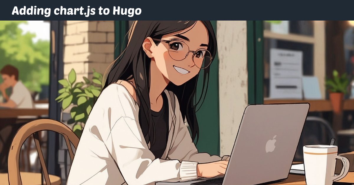 Adding chart.js to Hugo